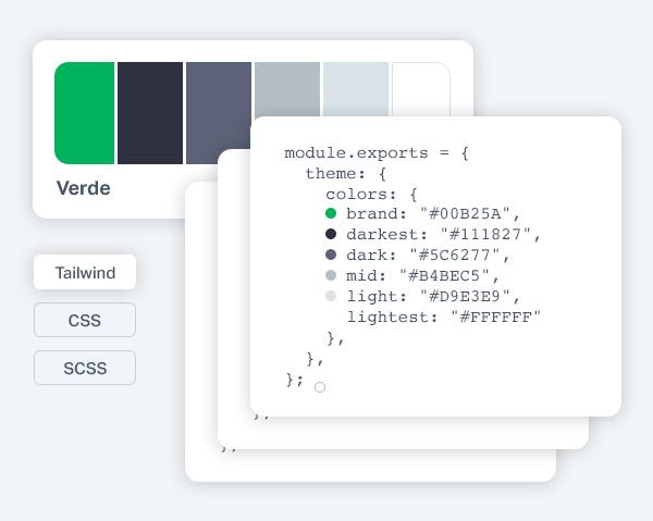 Integrate your palette into your project