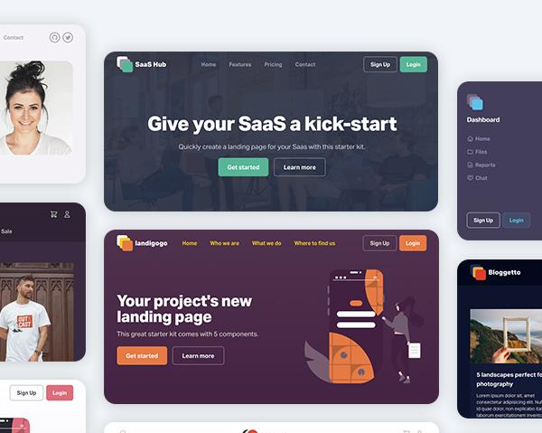 Preview palette on starter kits